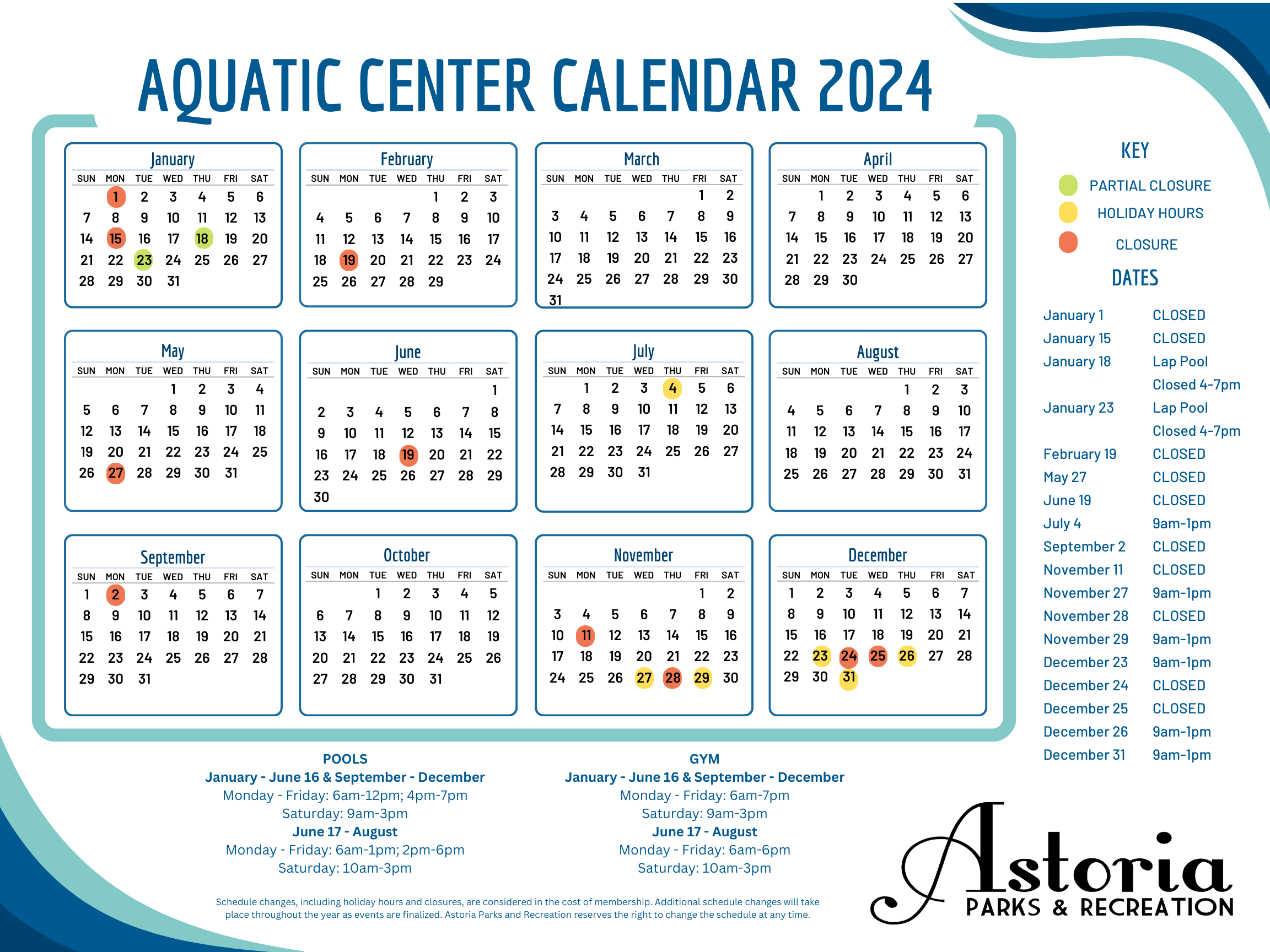 Astoria Parks Department: